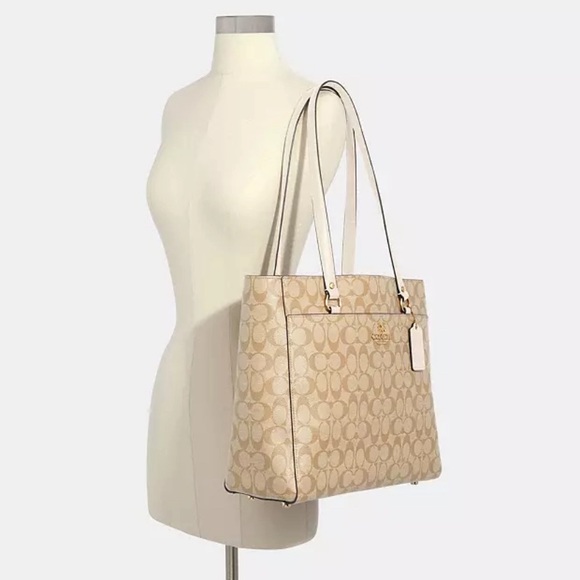 Coach | Bags | Coach Addison Tote In Signature Canvas | Poshmark